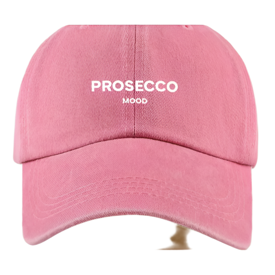 Baseball Cap Prosecco Mood - Pink – Dara Wine