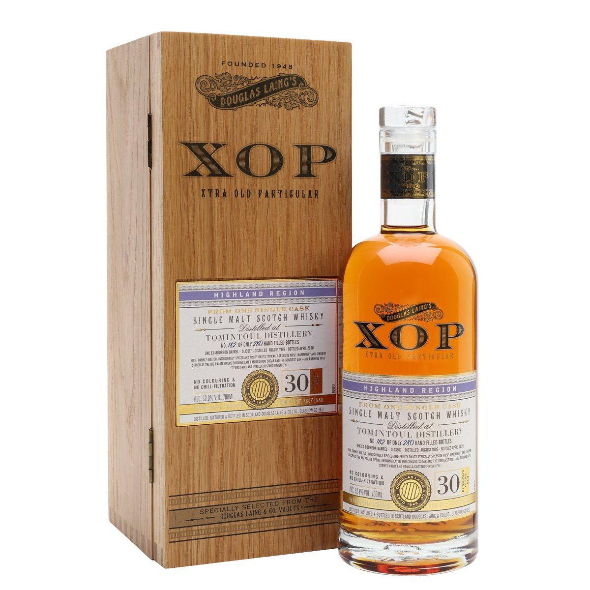 Tomintoul 30 Year Old 1989 XOP Single Malt Whisky